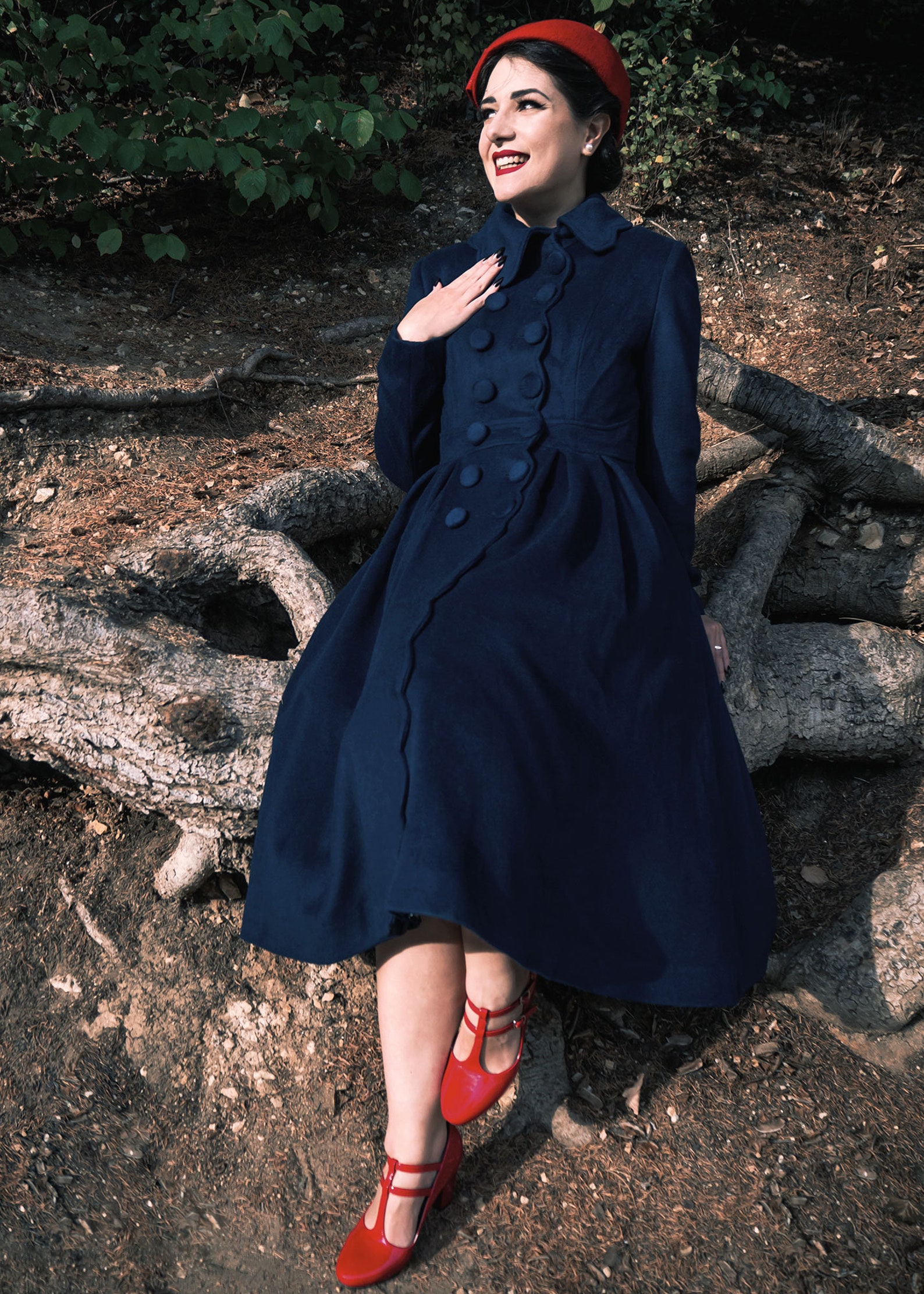 Wool Coat Wool Princess Coat Womens Double-breasted Wool - Etsy