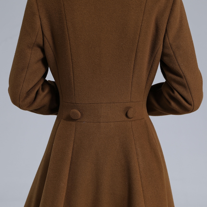 Vintage Inspired Maxi Wool Coat Women's Wool Coat Women - Etsy