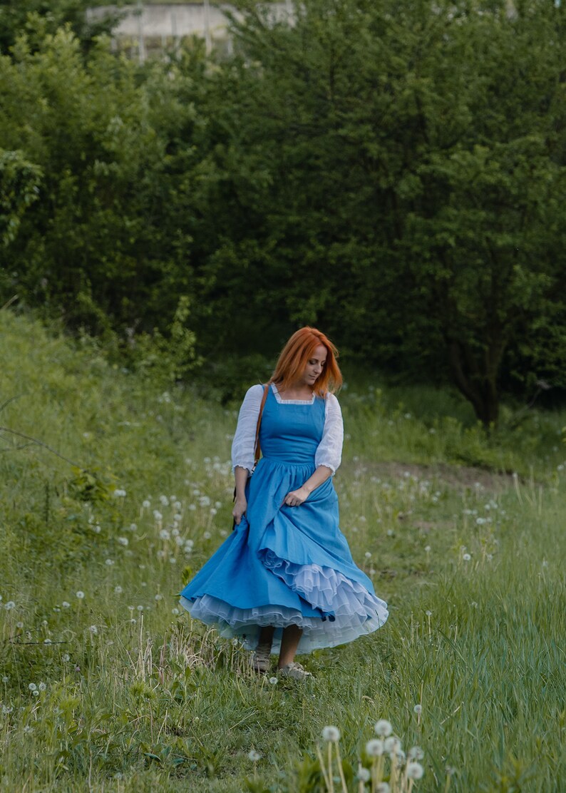 Blue Dress Adult Cottagecore Dress Princess Dress Cosplay - Etsy