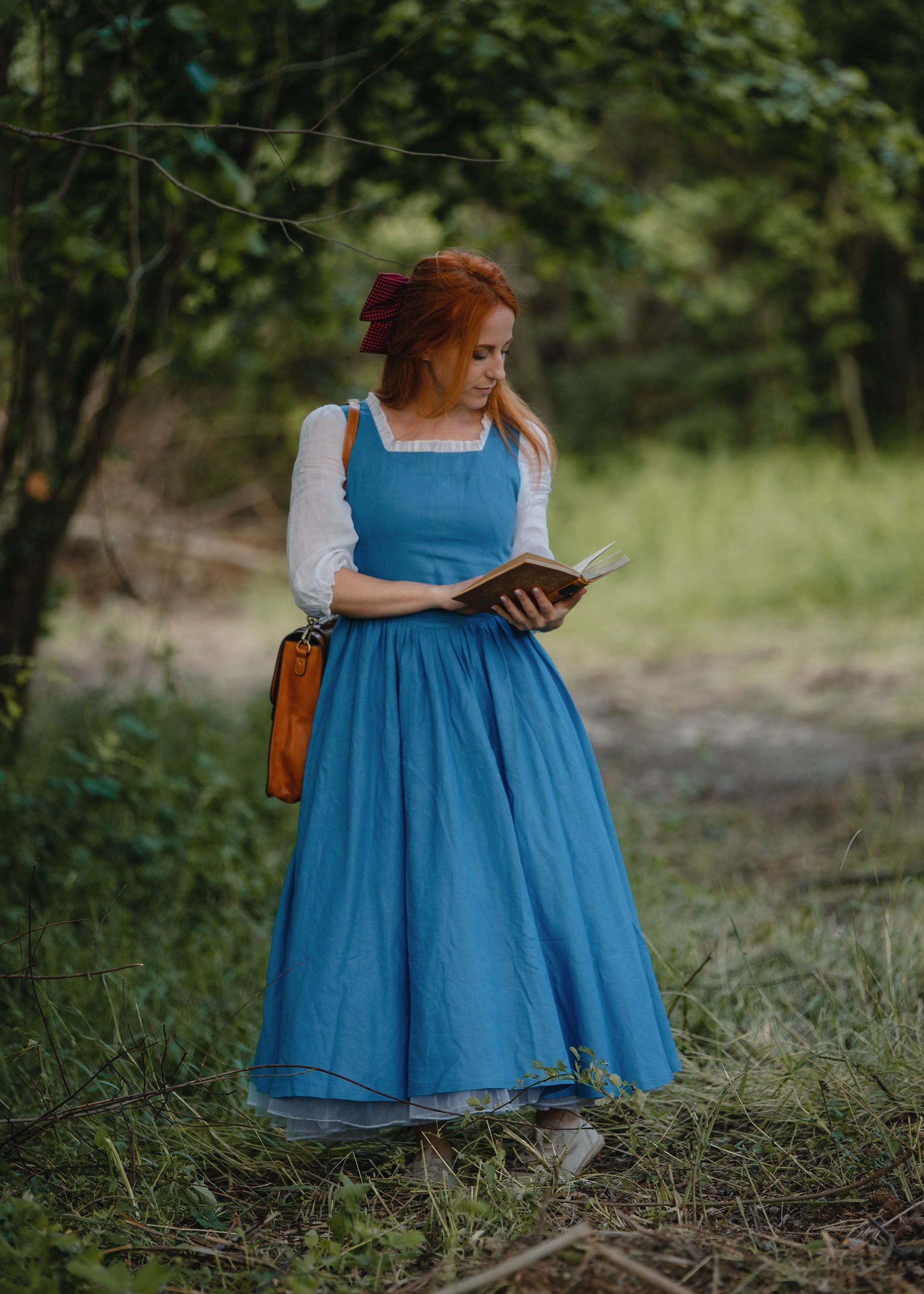 Blue Dress Adult Cottagecore Dress Princess Dress Cosplay - Etsy UK