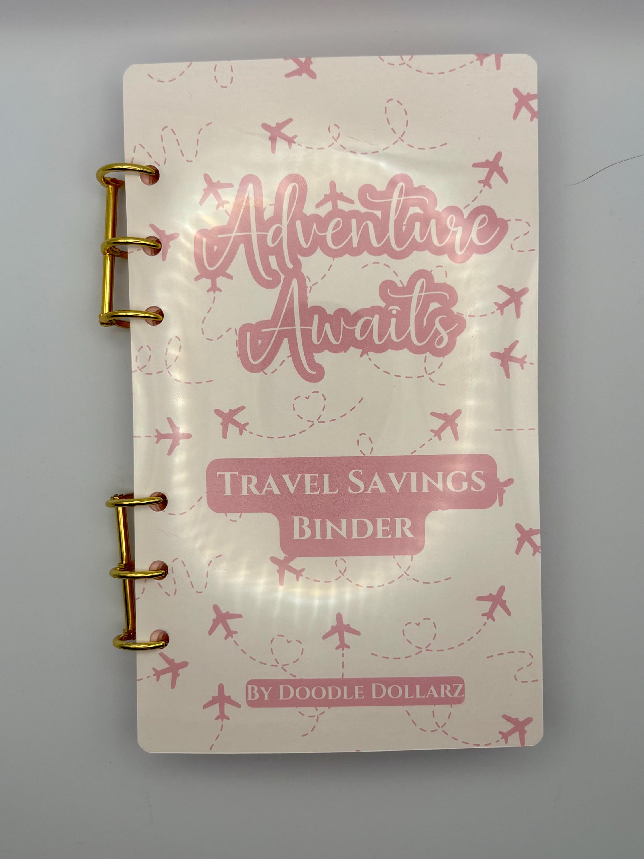 Adventure Awaits Travel Savings Binder | A6 Budgeting Book - Etsy