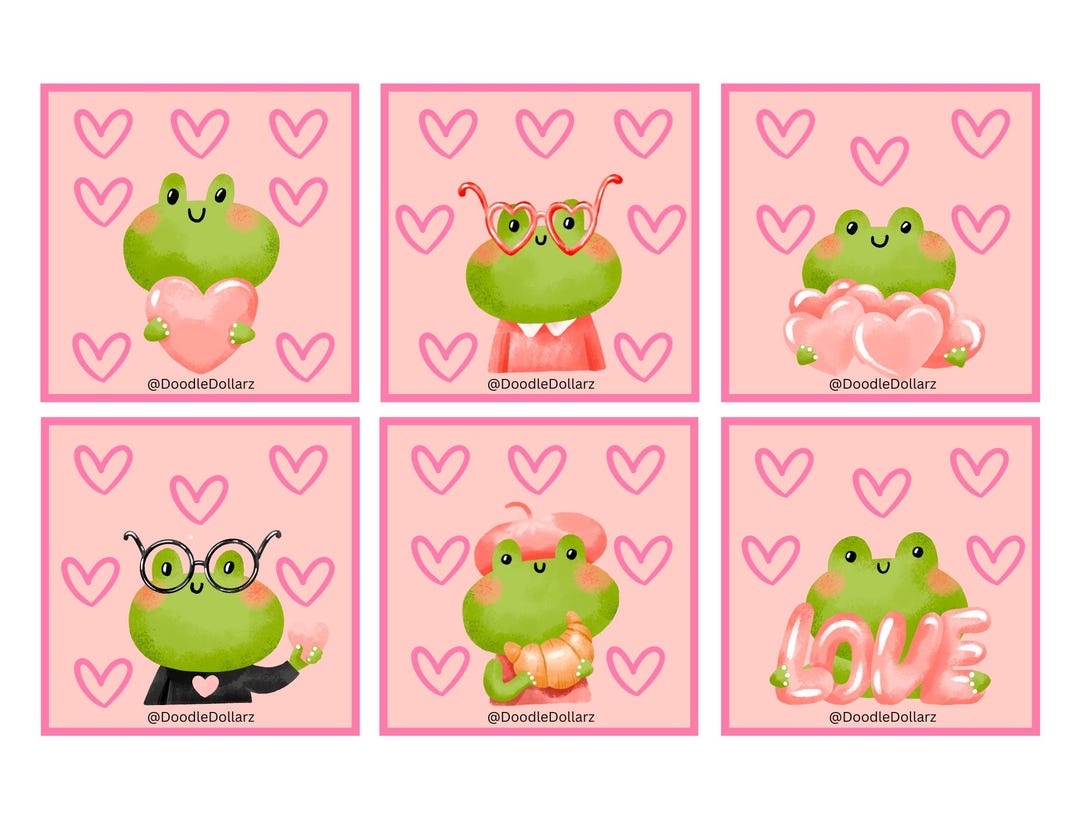 Frog Cash Envelope Challenge, Mini Savings, Budget Binder - Etsy
