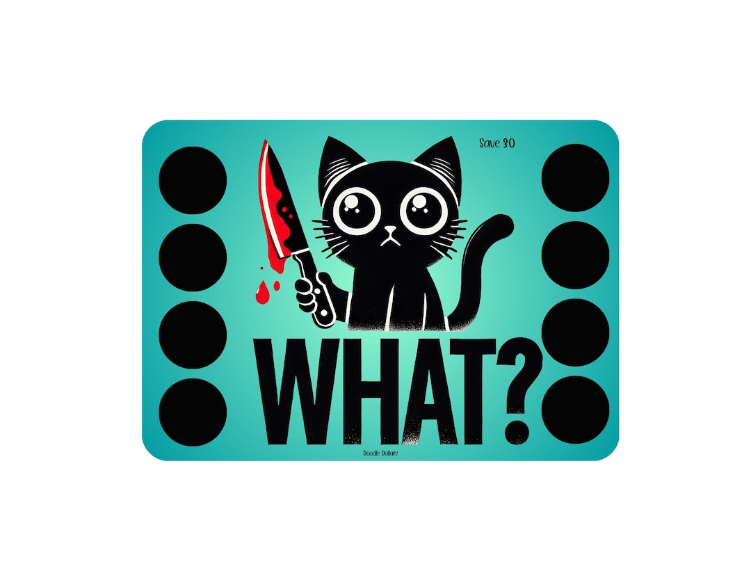 A5 Scratcher What? Save 30 Low Income Friendly | Black Scratch off ...