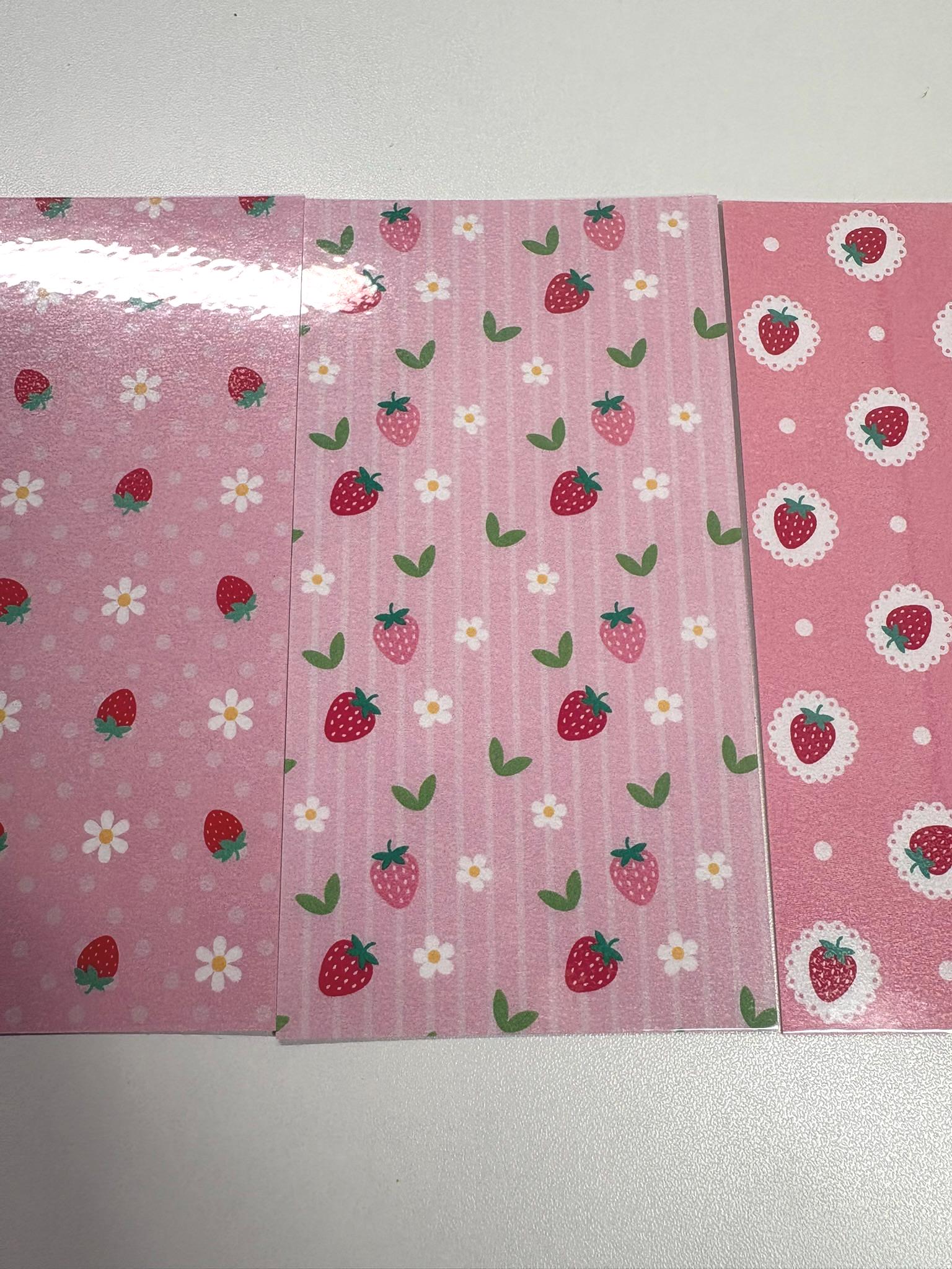 Strawberry Cash Envelope Trackers – A6 Budget Binder Inserts - Etsy