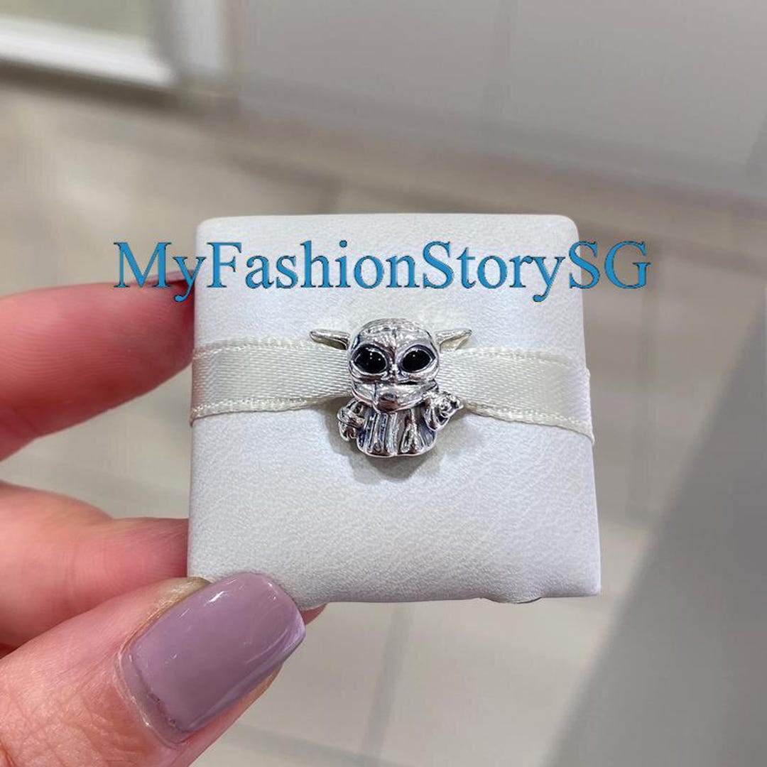 Star Wars Silver Grogu Baby Yoda Charm Fit Bracelet Necklace Pendant ...