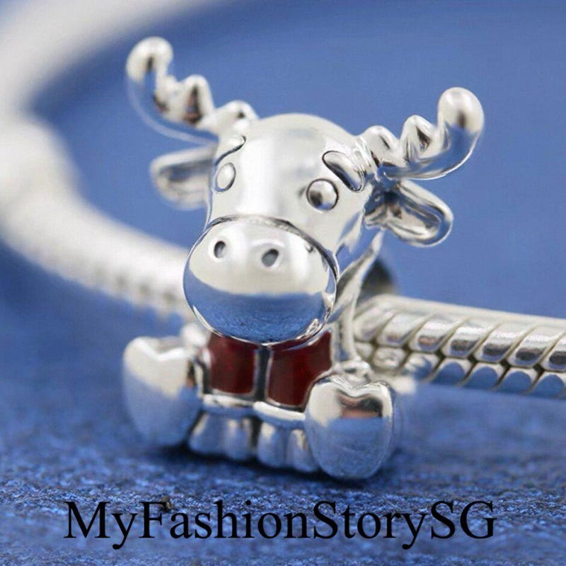 Moose Pandora Charms - Etsy