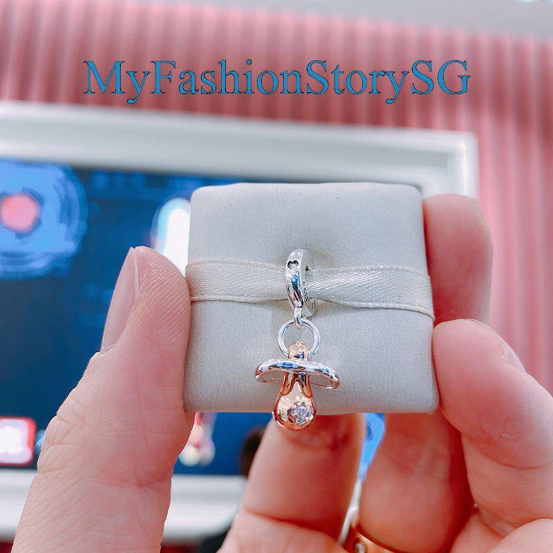 Baby Pacifier Dangle Charm Fit Bracelet Necklace Pendant DIY Women ...