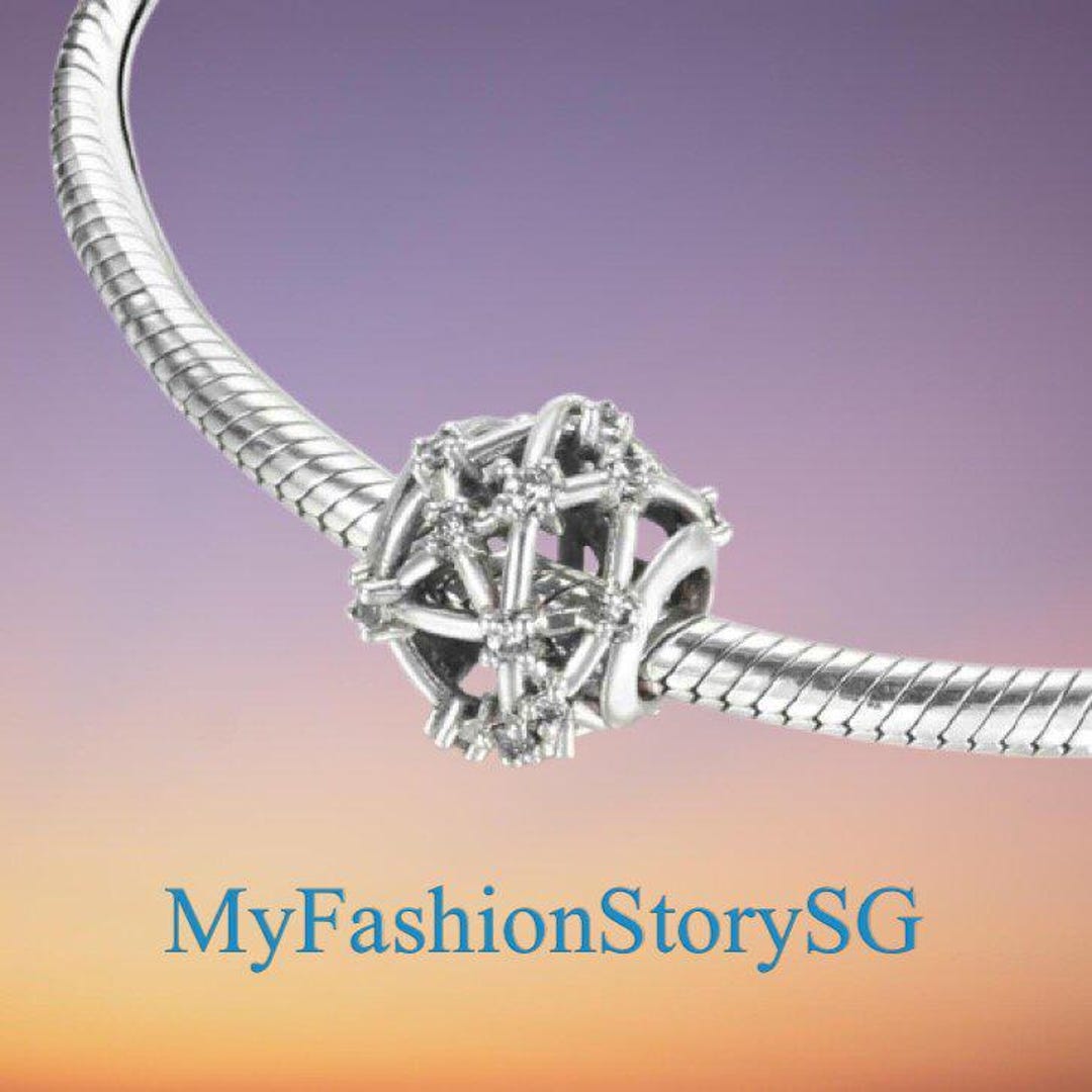 Openwork Star Constellations Charm Beads Fit Bracelet Necklace Pendant ...