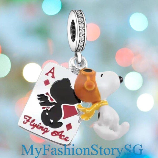 Snoopy Pandora Charm - Etsy