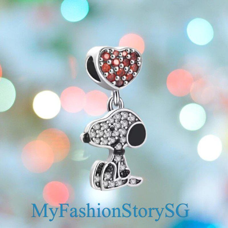 Snoopy Pandora Charm - Etsy