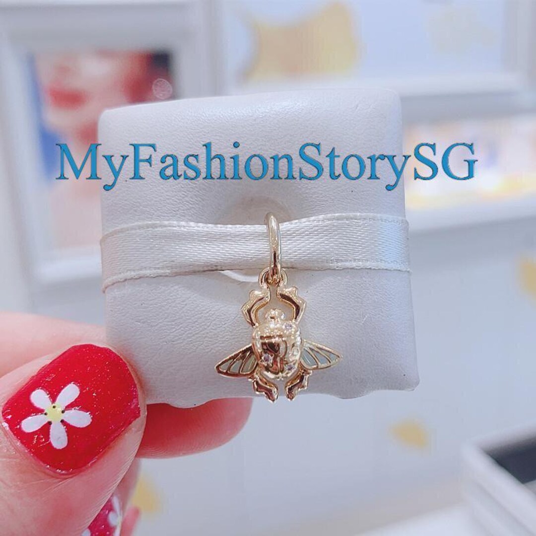 Disney Aladdin Scarab Beetle Charm Fit Bracelets Necklace Pendant Beads ...