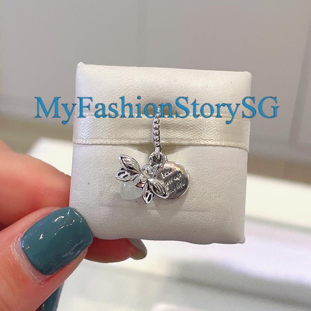 Glow in the Dark Firefly Dangle Charm Fit Bracelet Necklace Pendant ...