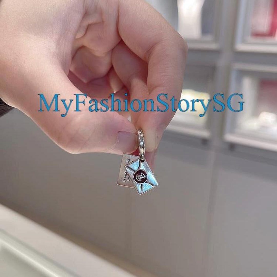 HP Acceptance Letter Charm Fit Bracelets Necklace Pendant Women Silver ...
