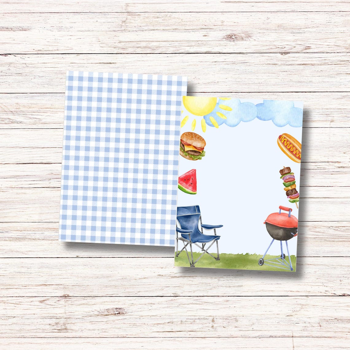 BBQ Birthday Party Invitation: Grill & Chill Cookout, Editable Canva ...