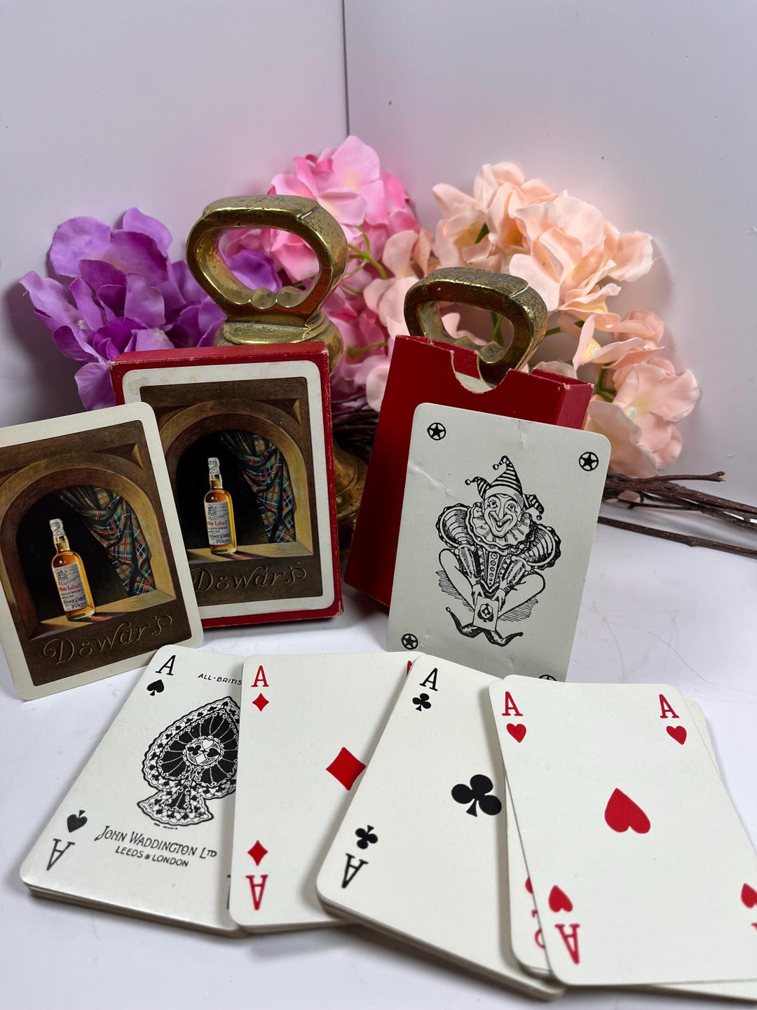 Antique Dewar’s Whisky Playing Cards - Early 20th C. - Waddington ...