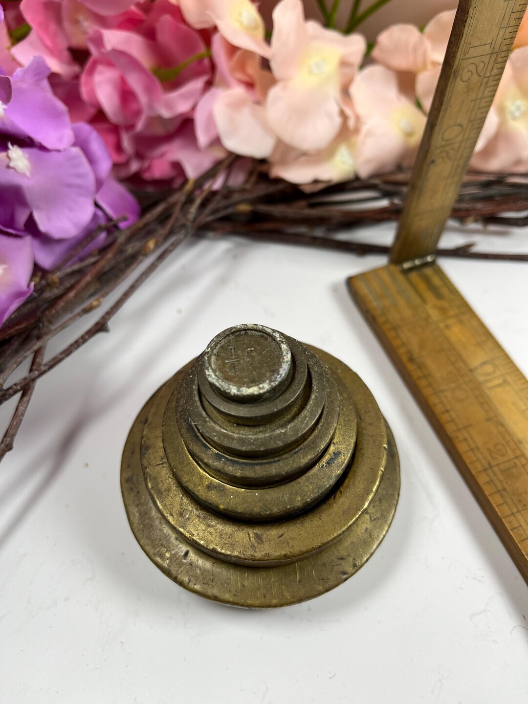 Mixed Antique Trade & GPO Brass Weights, Victorian to 1950s - Etsy