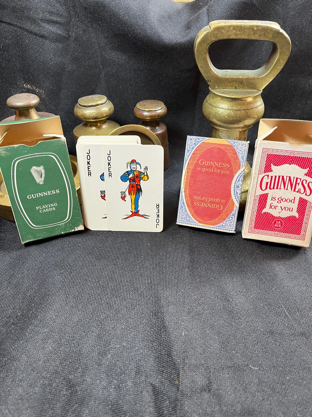 Vintage Guinness “guinness is Good for You” Playing Cards Pair Two ...
