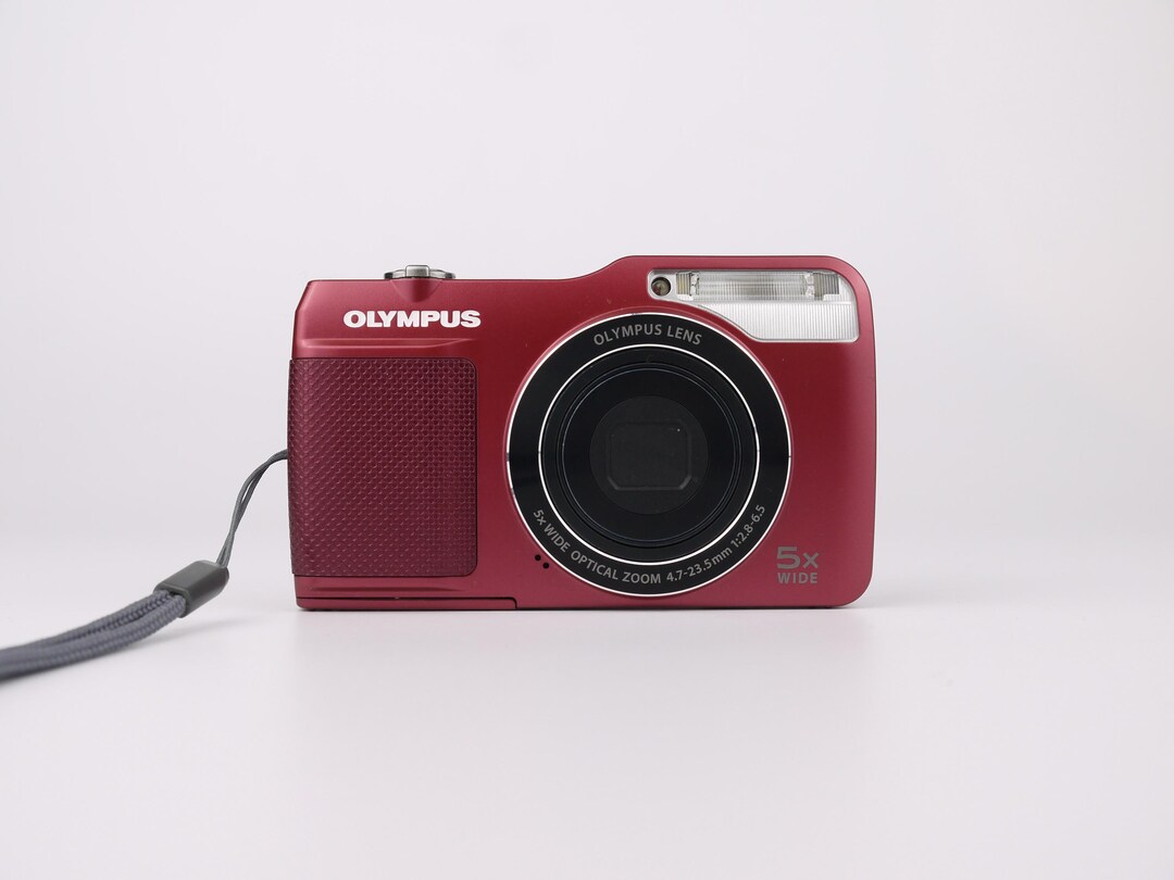Olympus VG-170 Red Vintage Y2K Digital Camera 2000s Aesthetic Retro ...