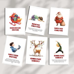 Christmas Yoga & Mindfulness Lesson - Etsy