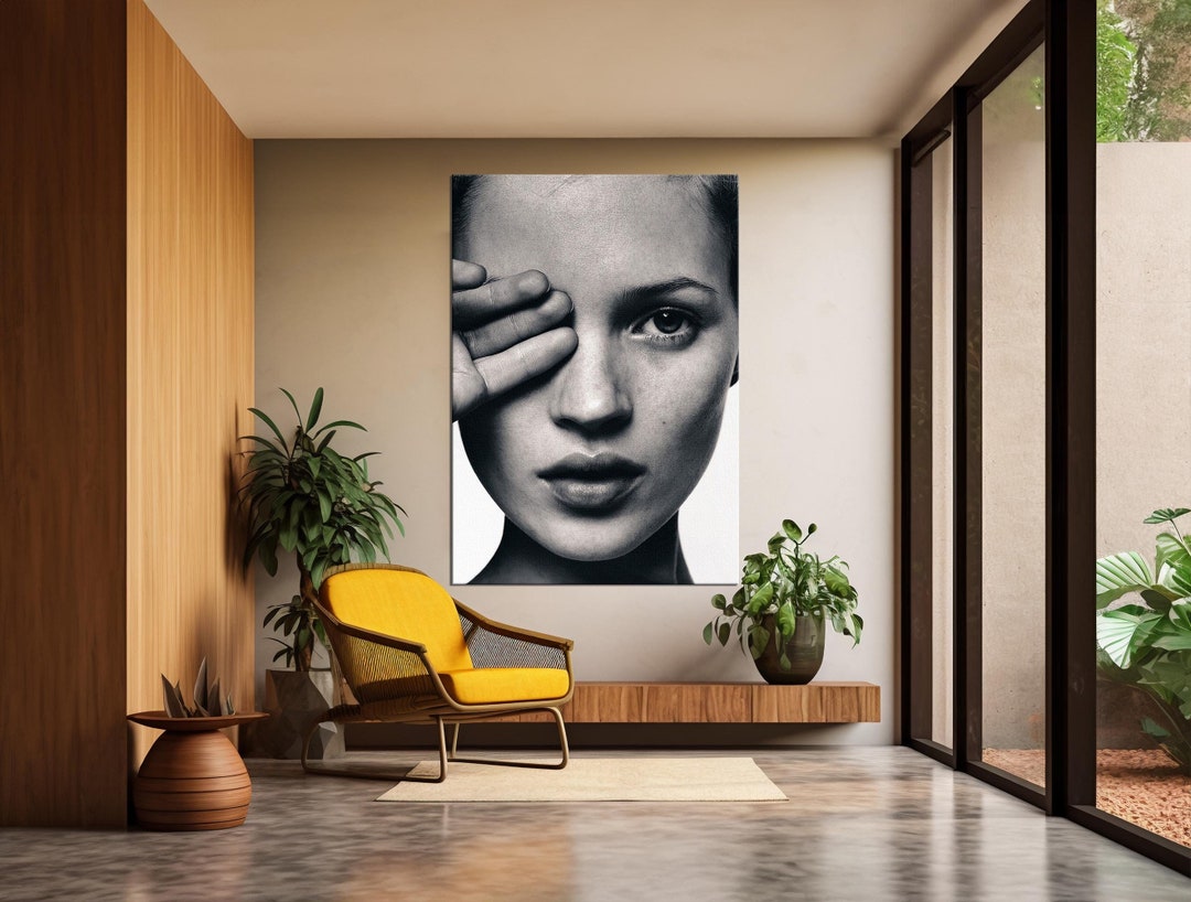 Kate Moss Print Kate Moss Poster Fashion Print Life is Joke Print ...