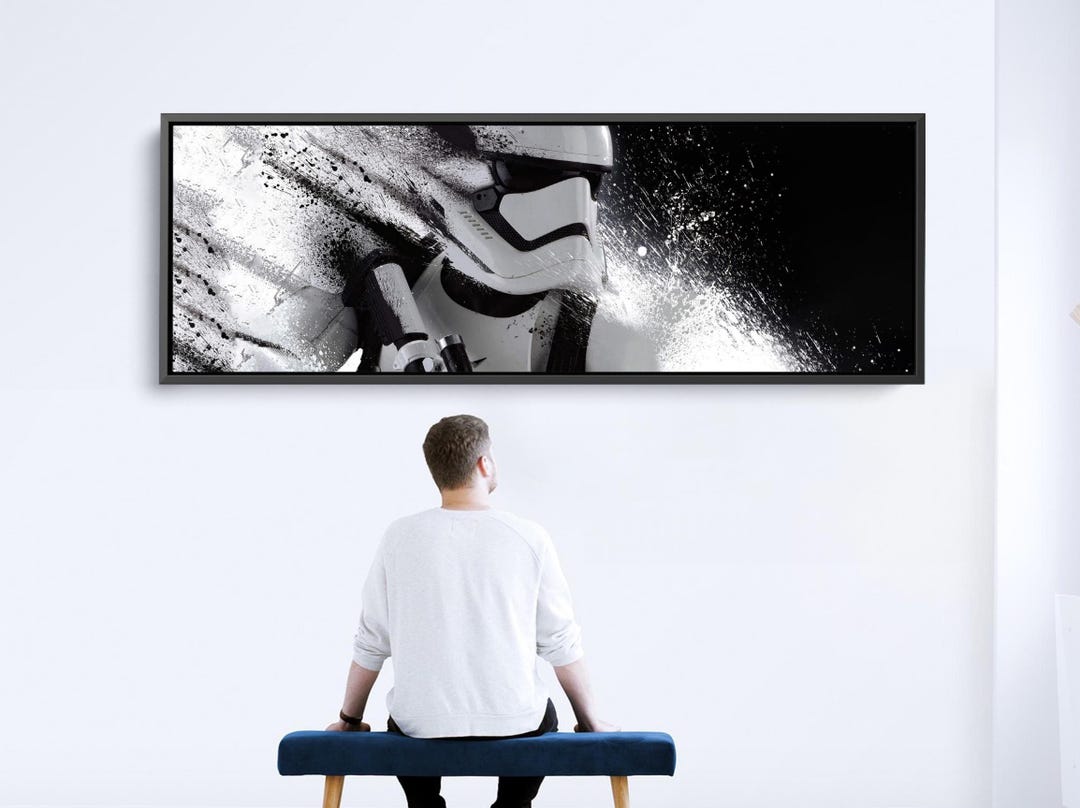 Star Wars Stormtrooper the Force Awakens Wall Canvas Art, Starwars ...