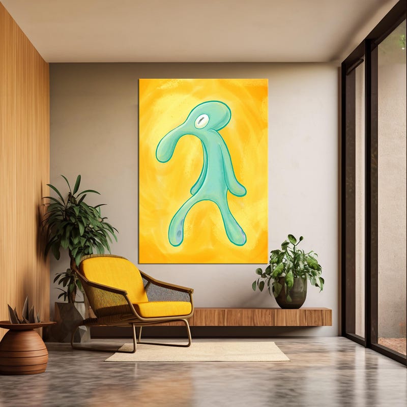 Bold Abstract Art - Etsy