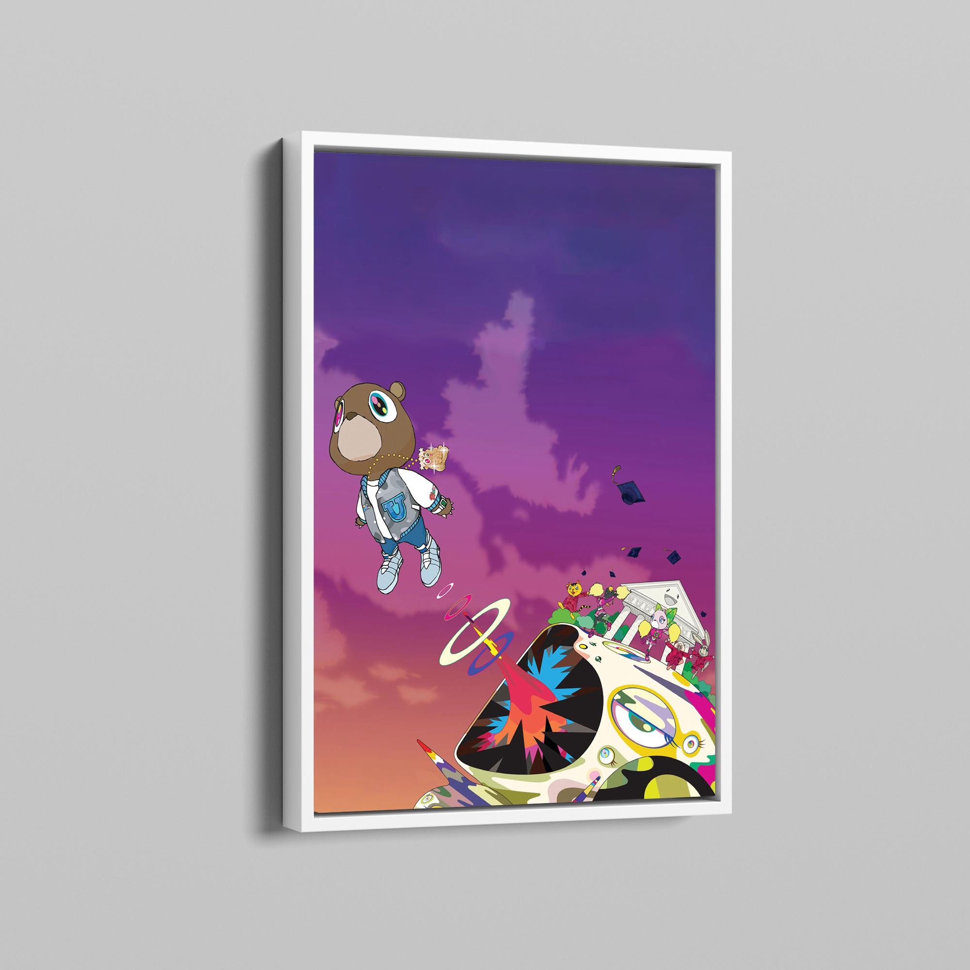 Graduation Album Cover Canvas,rapper Graduation Album Print, Album ...