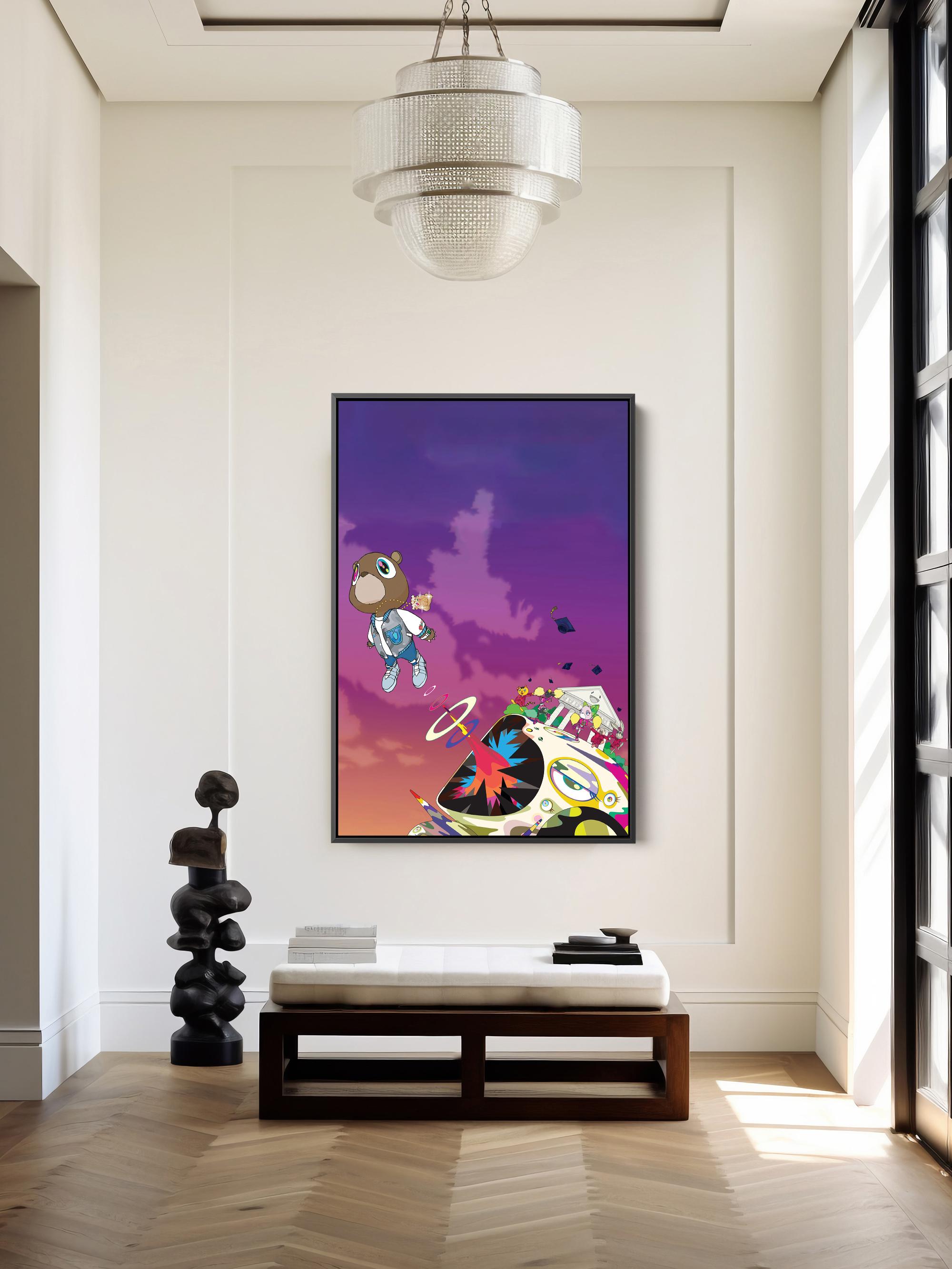 Graduation Album Cover Canvas,rapper Graduation Album Print, Album ...