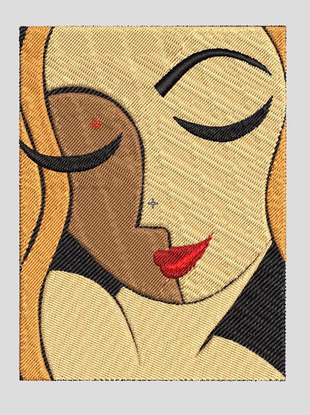Girl Embroidery - Etsy