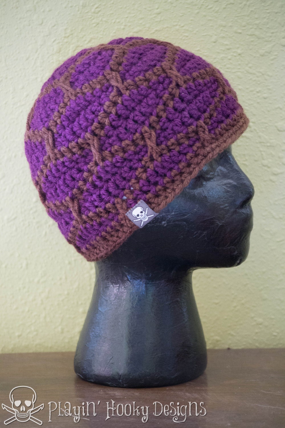 CROCHET HAT PATTERN Adult's Shell Shock Beanie - Etsy