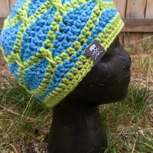 CROCHET HAT PATTERN Kid's Shell Shock Beanie - Etsy