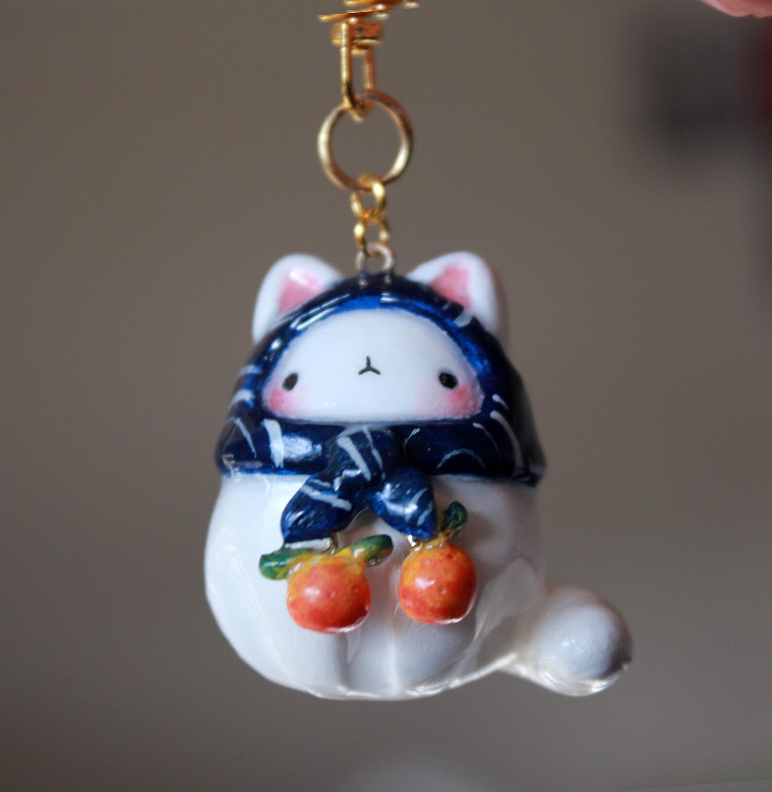 Handmade Babushka Cats strawberry, Apple, Mandarin - Etsy