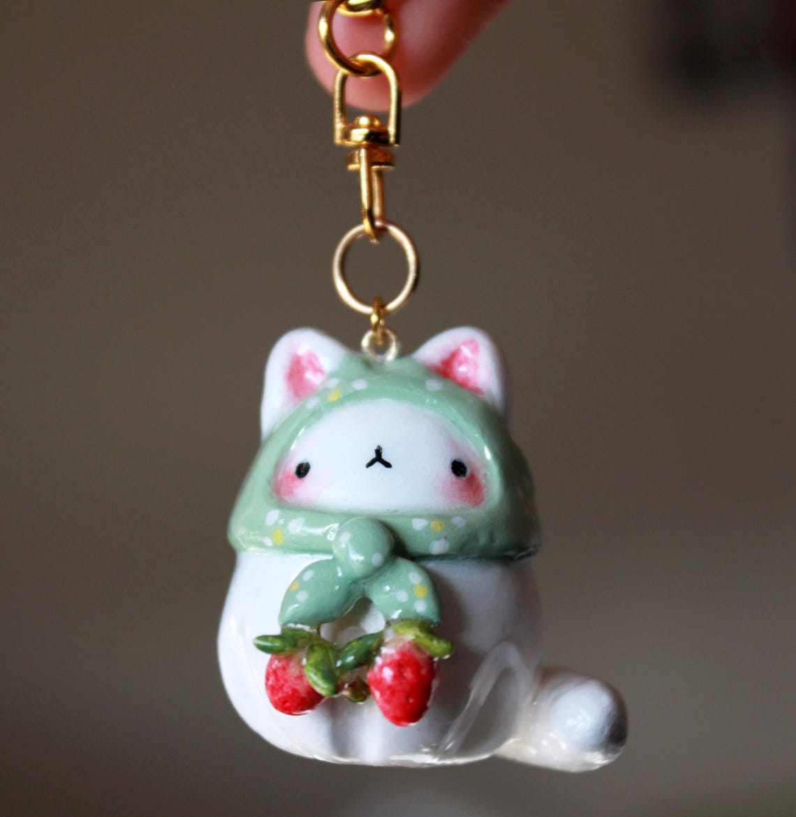 Handmade Babushka Cats strawberry, Apple, Mandarin - Etsy