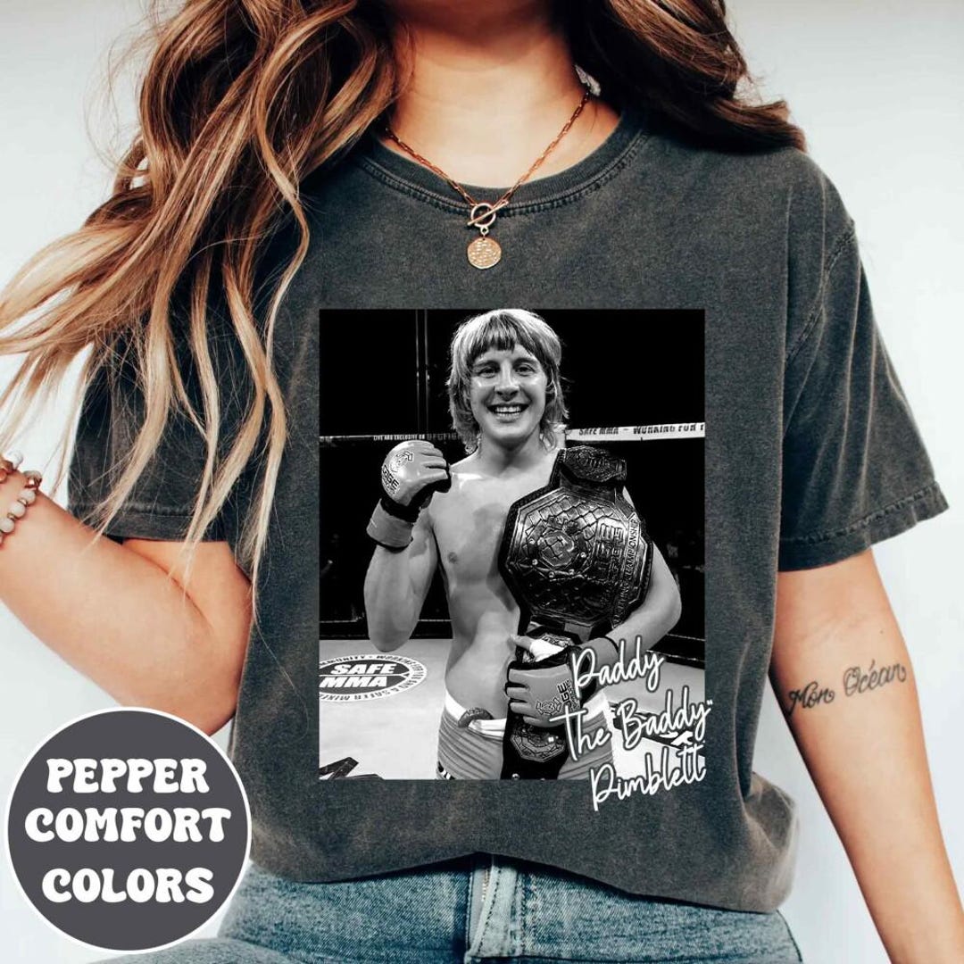 Retro Paddy Pimblett Boxing Shirt, Fighter Sweatshirt, Ufc Shirt ...