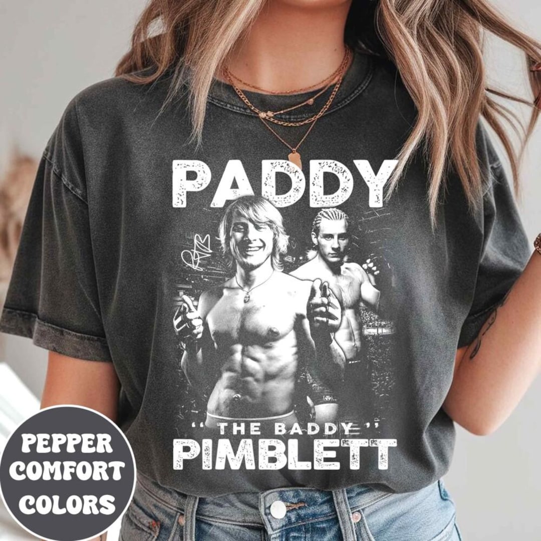 The Baddy Paddy Shirt, Paddy Pimblett Sweatshirt, Boxing Lover Shirt ...