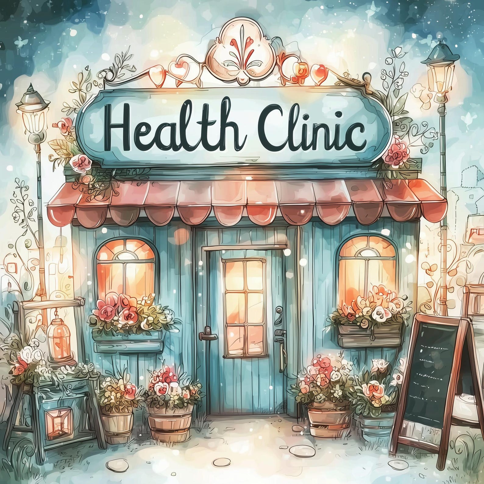 Health Clinic High Resolution Jpgs for Junk Journaling, Scrapbooking ...