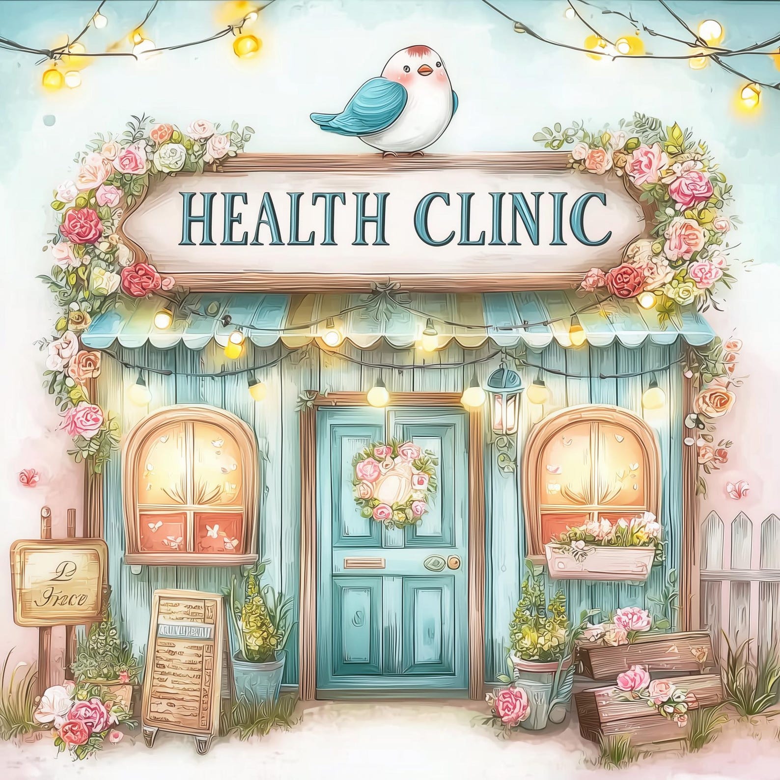 Health Clinic High Resolution Jpgs for Junk Journaling, Scrapbooking ...