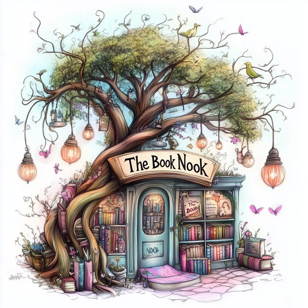 Book Nook Jpgs, Cottagecore Scrapbooking, Junk Journal (digital ...