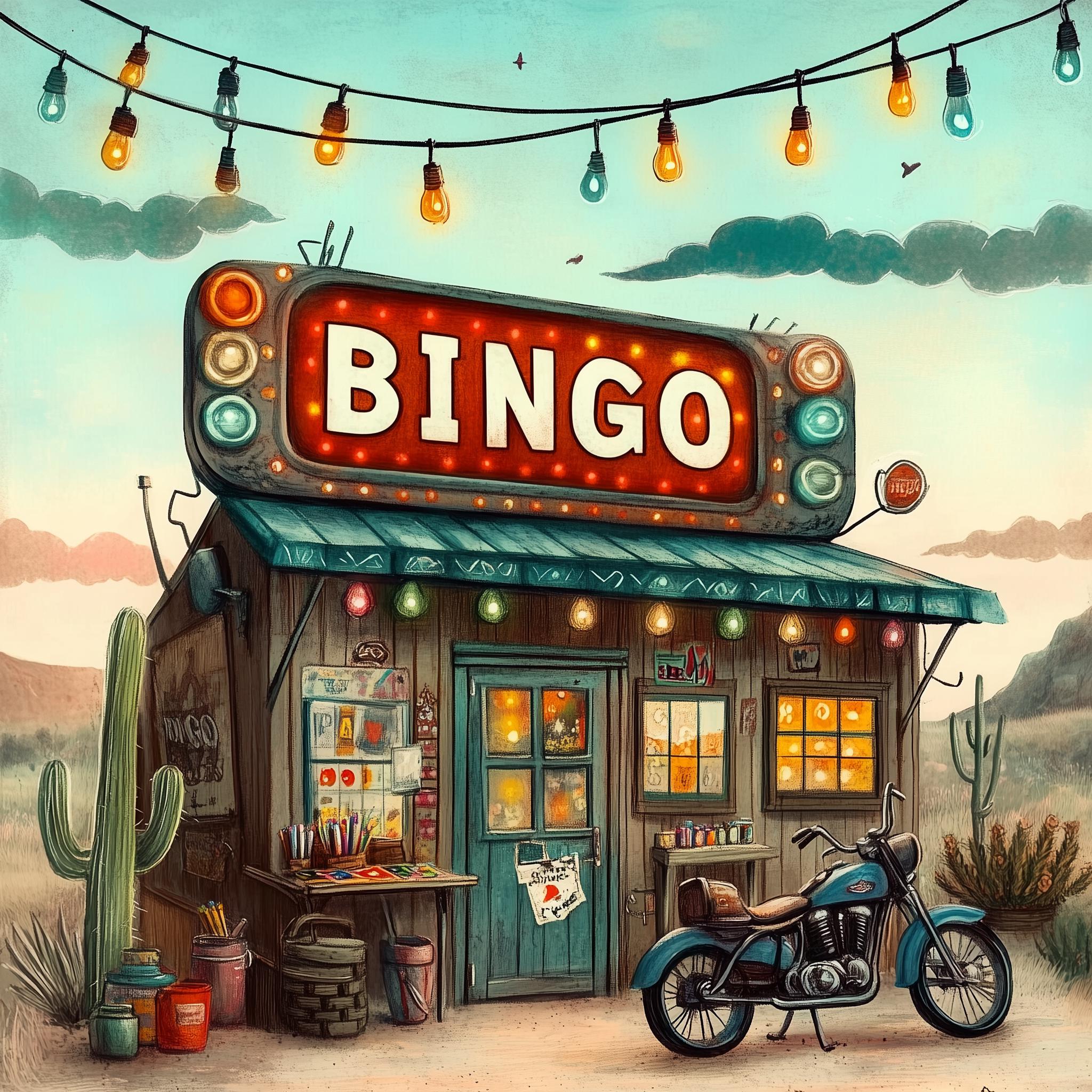 10 Bingo Hall High Resolution Jpgs for Junk Journaling, Scrapbooking ...