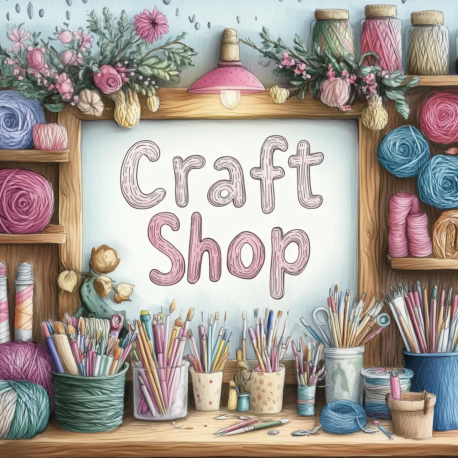 Craft Shop High Resolution Jpgs for Junk Journaling, Scrapbooking, Card ...