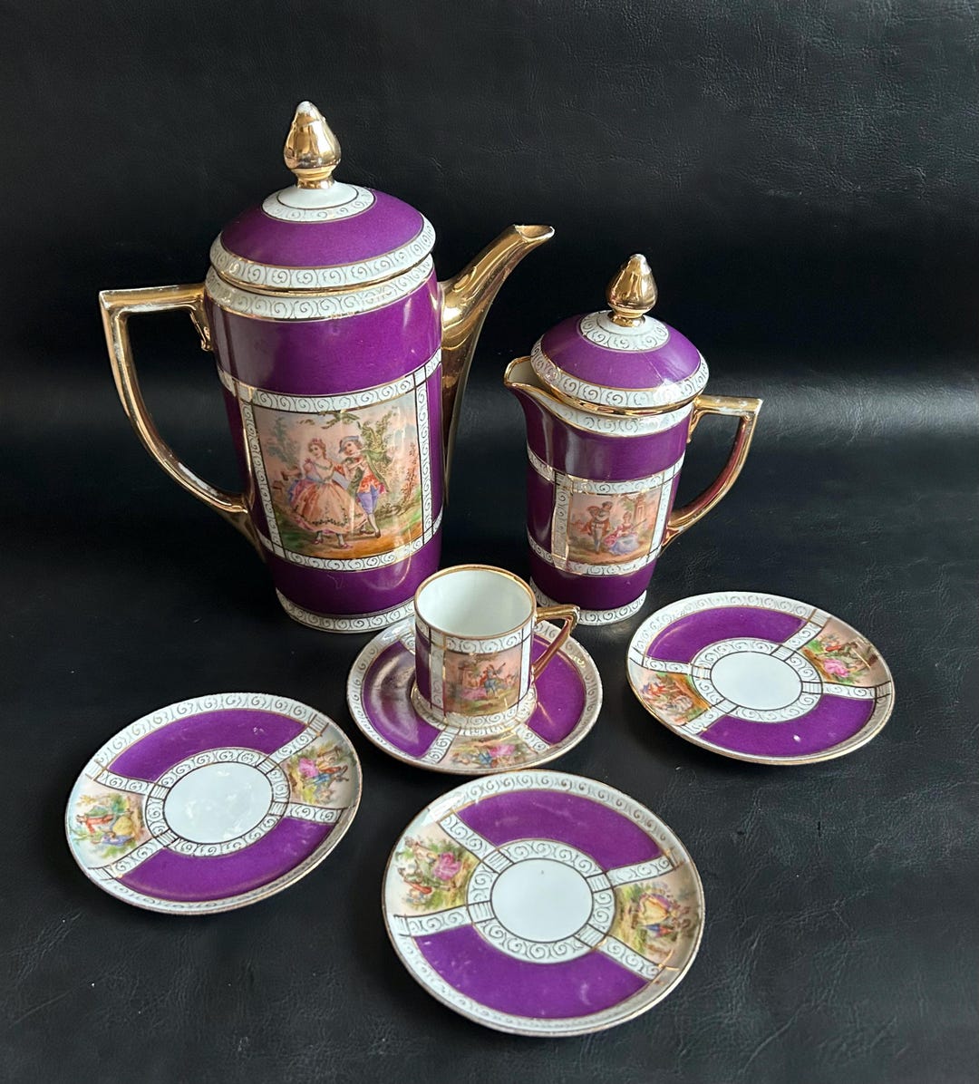 Art Deco Royal Epiag Tea Set Czechoslovakia - Etsy