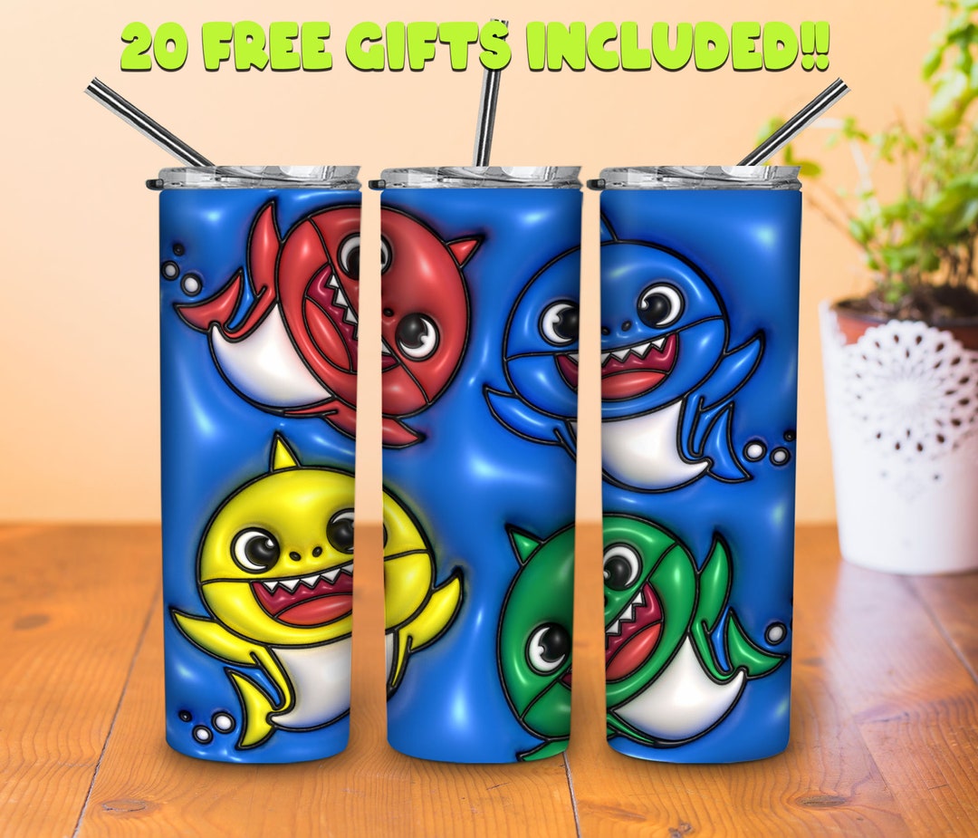 3D Inflatable Design Movies Characters 20 Oz Skinny Tumbler - Etsy