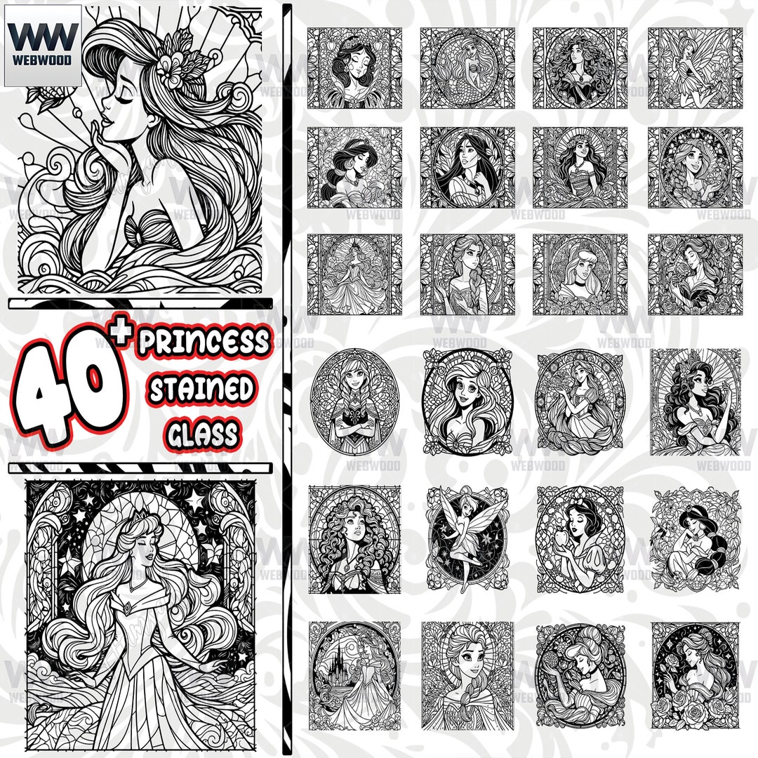 46 Designs Princess Characters Bundle, Princess Svg Bundle, Princess ...