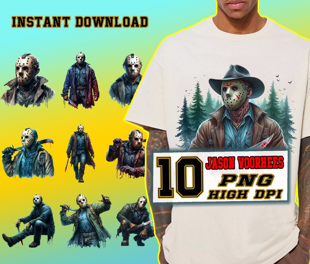 10 Designs Horror Png Clipart Bundle, Horror Png Clipart Bundle, Horror ...