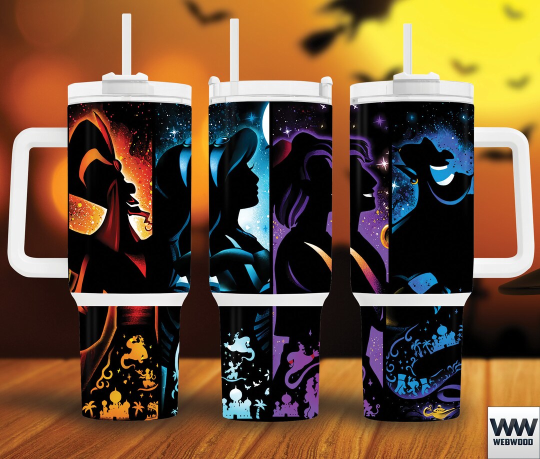 Halloween Character 40oz Tumbler Wrap Png Cartoon Movie - Etsy