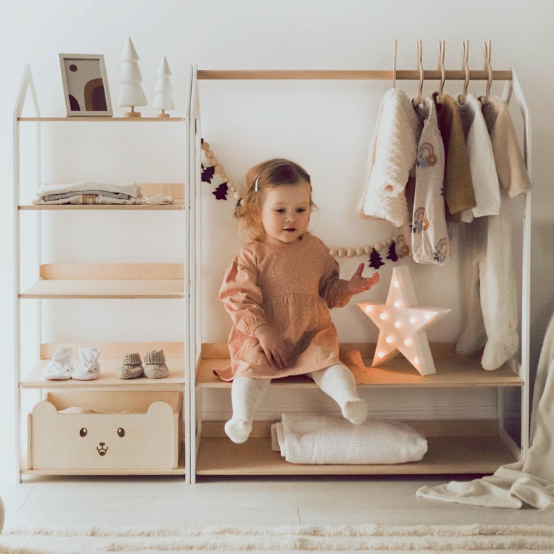 Nursery Clothing Rack - Etsy