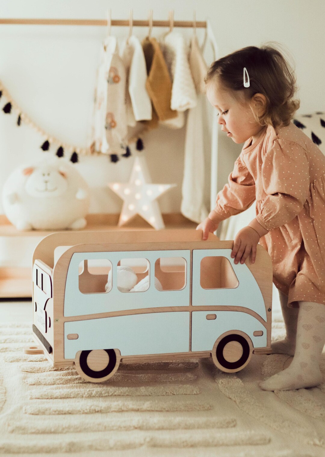 Custom Toy Box for Kids Toys, Nursery Storage Organization ...