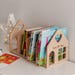 Kids Bookshelf Table Top, Playroom Nursery Book Storage, Wooden Book ...