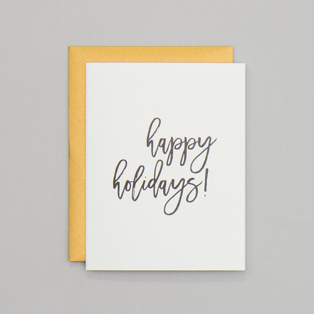 Happy Holidays - Etsy