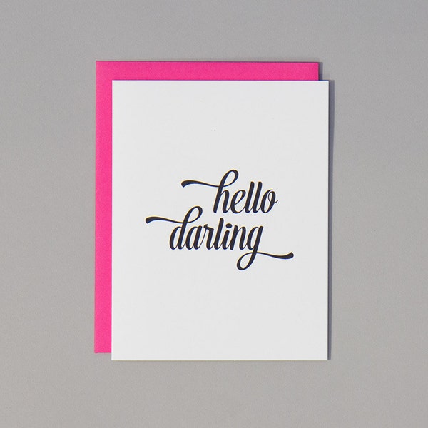 Hello Darling - Etsy